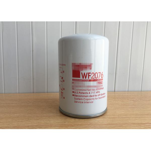 Quality Car  Coolant Filter Diesel Engine Spare Parts WF2076  4058965 1 Year Warranty for sale