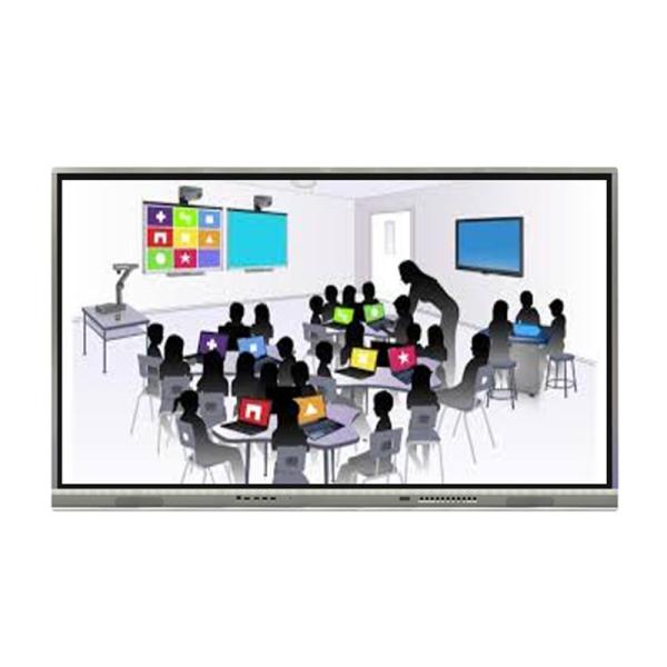 Quality Gray Black Frame Color LCD Smart Board with 50000 Hrs Life Cycle for sale