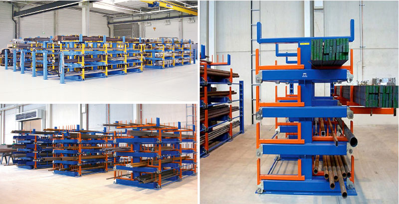 Manual Telescopic Cantilever Rack