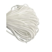 Quality 2.5mm 3mm 1/8" Round Elastic Band For Earloop Medical 3ply Face Mask for sale