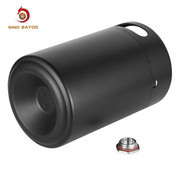 Quality SS304 Nitro Draft Double Wall Insulated Mini Keg 4L for sale