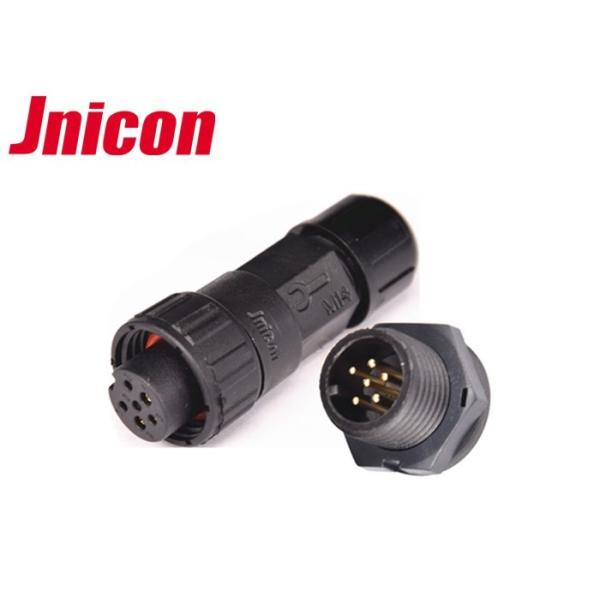 Quality Industrial M16 6 Pin Waterproof Connector IP68 Screw Locking High Performance for sale