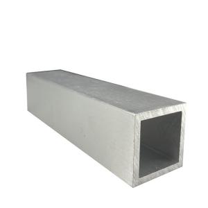 Quality 6063-T6 6061 Aluminum Square Tubing 1.5" 3" Alloy Internal Threaded For Sliding for sale