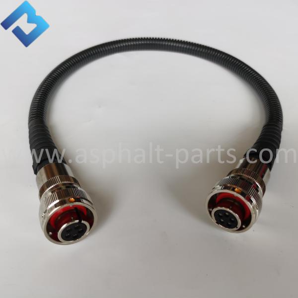 Quality 6820  80879828 Paving Control System Control Panel Connector Spiral Electrical Cable 2.5M for sale
