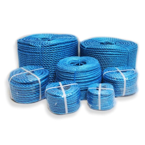 Quality High Strength Polypropylene 3 Strand Twisted PE Twine Nylon Marine Rope PP Rope for sale