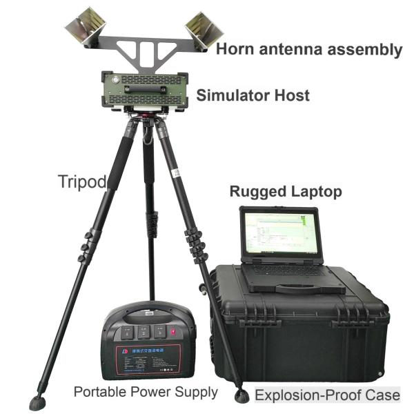 Quality DRFM Radar Signal Simulator Multi Polarization UAV Compatible For Military for sale