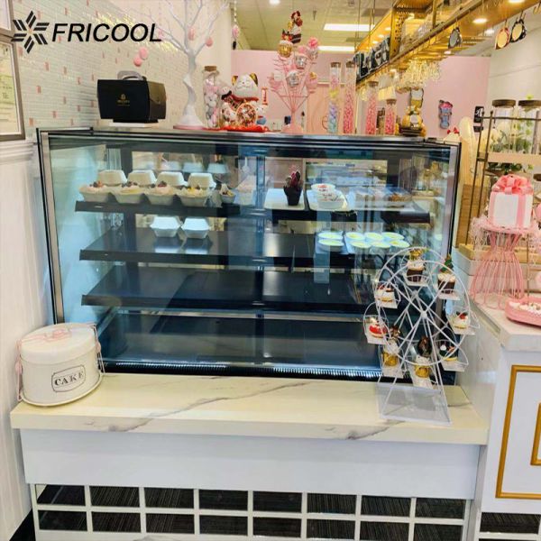 Quality 19 CU.FT Single Temperature Refrigerated Bakery Display Case 1500mm for sale