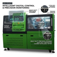 Quality CRB-D1500 Common Rail Pump Test Bench with Heavy-Duty Fan Cooling 50,000+ for sale