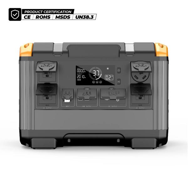 Quality Emergency 110V 220V Lithium Battery Portable Power Supply For Solar Panel for sale