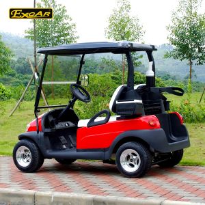Quality EXCAR Electric Golf Car 2 Person 48V Trojan Battery / Curtis Controller for sale