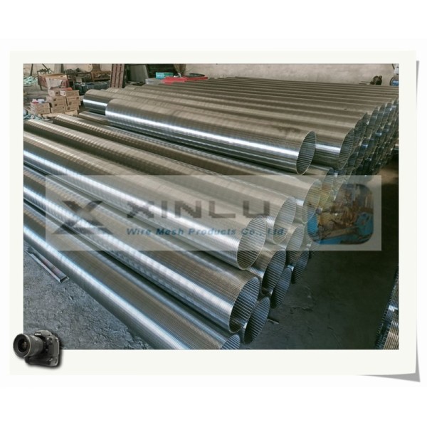 Quality 8 Inch 219mm Stainless Steel Well Screen 5.8m Length Water Filter Thread Joint Pipe for sale