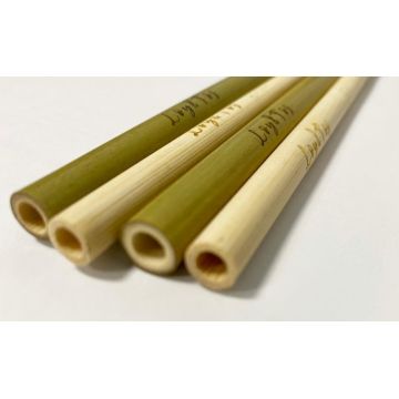 Quality Eco Friendly Disposable Bamboo Straws Reusable Drinking Straws Juice Usage for sale