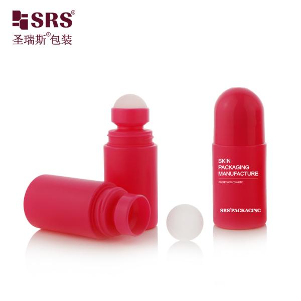 Quality RPPC-60ml 2oz Recycled Plastic Roller Ball Containers For Heat Reducer Gel for sale