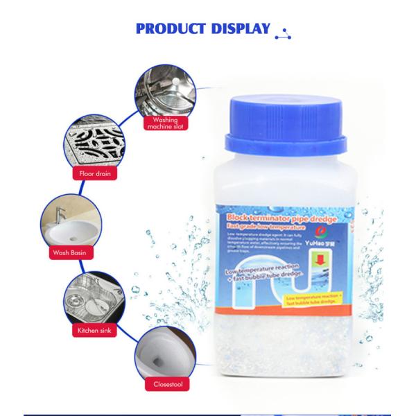 Quality Oil Grease Hair Kitchen Sink Blockage Cleaning Powder 110g for sale