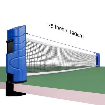 Quality Natural Rubber Portable Ping Pong Net Set Rubber Thickness 1.8mm Ping Pong Bats for sale