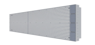 Quality P10.4 Transparent Grill LED Smart Screen With Light Weight for sale