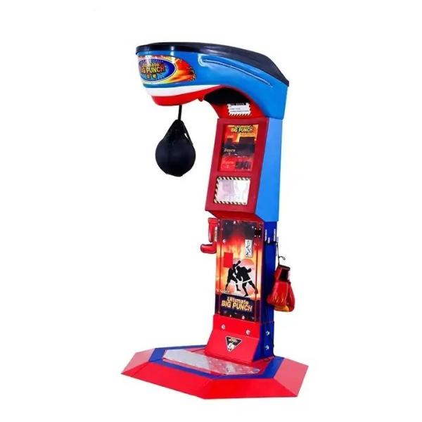 Quality 155KG Electronic Boxing Training Machine Punch Ball Coin Operated for sale