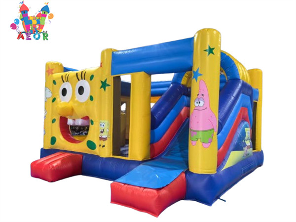 Quality Inflatable Jumping Bouncy Castles Bounce House Inflatable Bouncer With Slide for sale