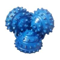 Quality Three Blades 2.5mm Thickness Tricone Roller Bit Milled Tooth for sale