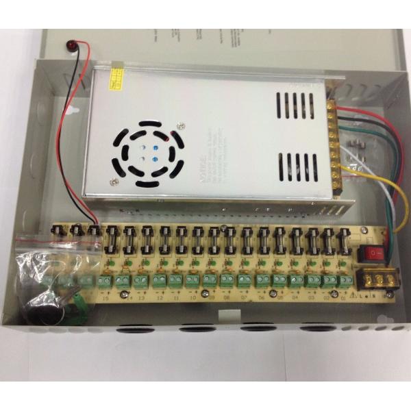 Quality Protections Short Circuit Overtemp Overload Overvolt 12V 30A Power Supply Box for sale