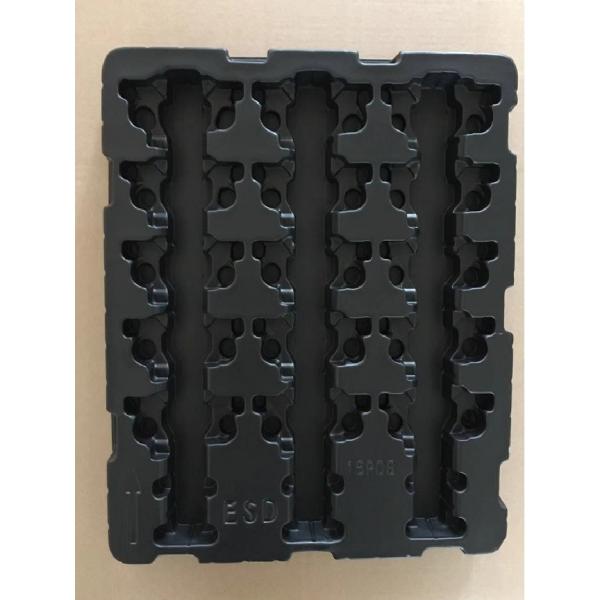 Quality ESD Protection Blister Pack Tray Recyclable PET Material SGS certification for sale