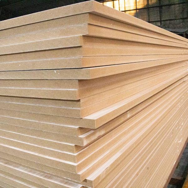 Quality Medium Density Fibre Board 16mm Glossy White/wood Grain Melamine Mdf for for sale