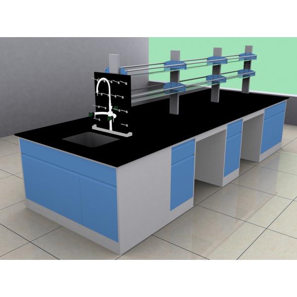 Quality Flexible School Lab Furniture , Modern Laboratory Furniture Workbench for sale