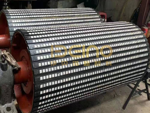 Quality Ceramic Lagging Sheet High Abrasion Resistance Ceramic Pulley Lagging for sale
