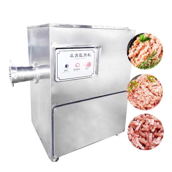 Quality Meat Grinder / Heavy Industrial Fresh Meat Mincer Chopper For Fresh Frozen Meat, Conducive to Fresh-Keeping for sale