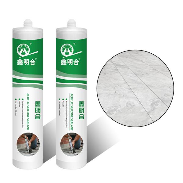Quality Jasmine Vanilla White Color Acrylic Sealant 310ML for Weather Resistant Window and Door Gaps for sale
