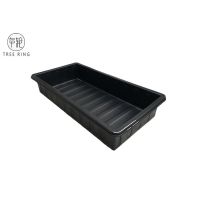 Quality 130 Gallon Custom Rectangle Containment Tanks Plastic For Dry Chemical Storage for sale