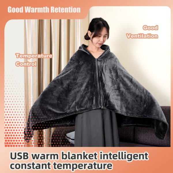 Quality Multifunctional Electric Blanket Wearable Temperature Control Blanket For Winter for sale