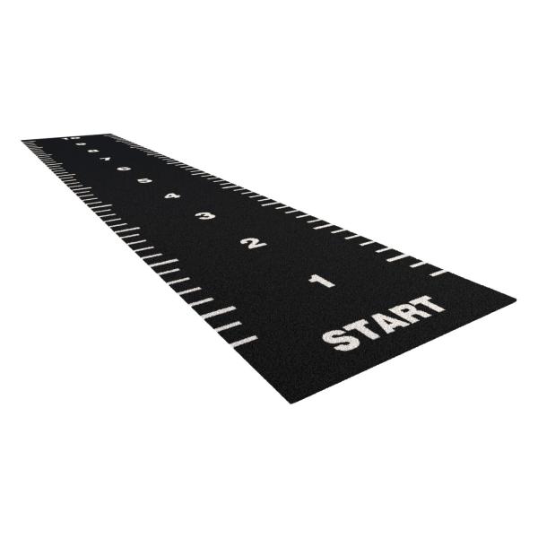 Quality 15 mm Pile Height Gym Sled Flooring with Sports Artificial Grass and Customized Logo for sale