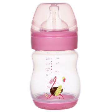 Quality 6oz 160ml Wide Neck Arc Baby Milk Feeding Bottle for sale