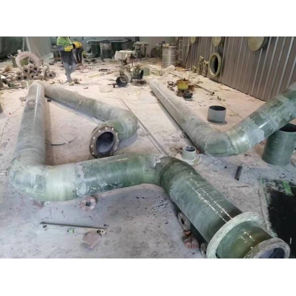 Quality Frp Grp Pipe Fittings Flange Blind Grp Elbow Bend Grp Tee 3 Way 4 Way Joint for sale
