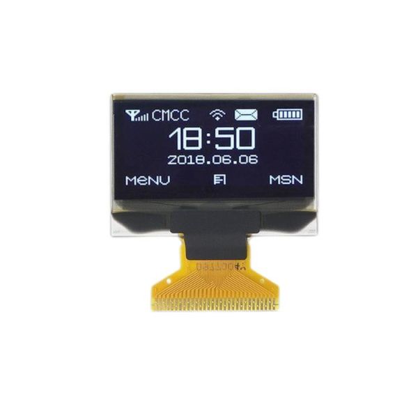 Quality 128x64 OLED Display 30 Pin Display 1.3 Inch 100 Brightness Driver IC SSD1306 for sale