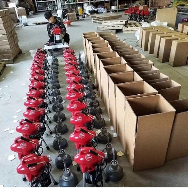 Quality 20-100mm Sewer Drain Cleaner Machine flexible spring drain cleaner for sale