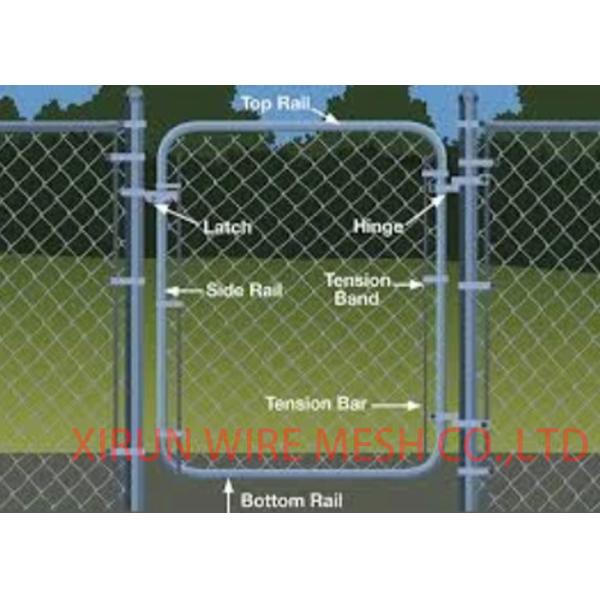 Quality Steel Chain Link Fence Fittings Accessories For Install Security Fence for sale