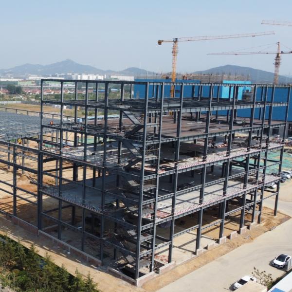 Quality Custom Large Span Prefabricated Steel Structure Warehouse Building for sale