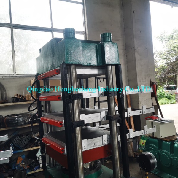 Quality Multi Layer Automatic Vulcanizing Machine With Push And Pull Die for sale