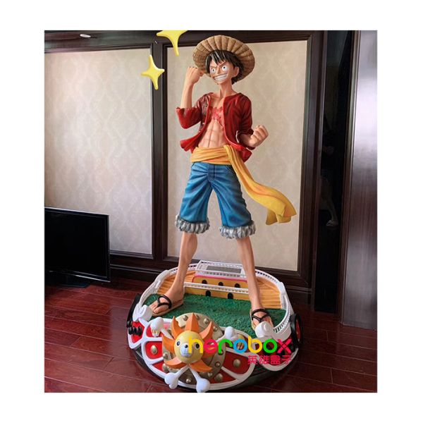 Quality Real Size Anime Character Sculpture One Piece Zoro Figure Resin Statue for Decoration for sale
