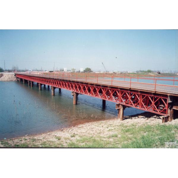 Quality Prefab Metal Construction Steel Structure Bailey Bridge for sale