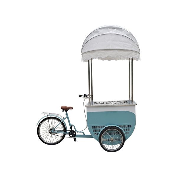 Quality Directly Supply Freezer Bike for Ice Cream Customized Color Mobile Food Trucks for sale