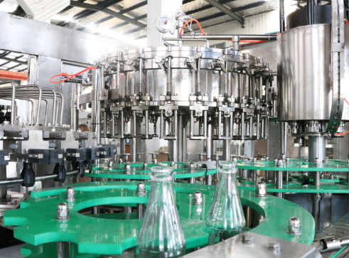 Quality BGF18-6 1000bph 6 Heads Carbonated Soft Drink Filling Machine for sale