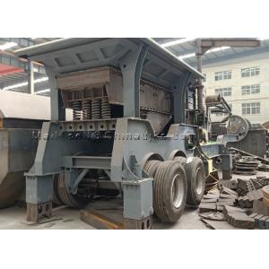 Quality 4.5m Height 47T Impact Crusher Plant Mobile Crushing Station for sale