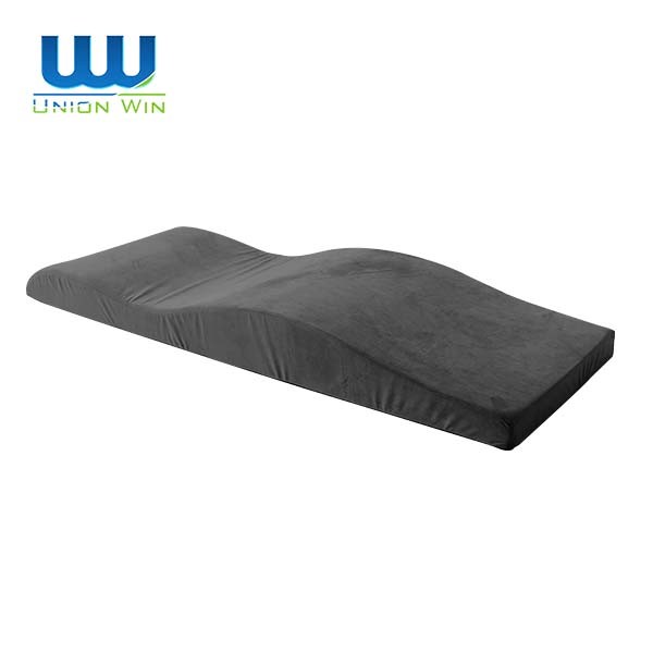 Quality Orthopedic wave shape curved memory foam eyelash mattress topper for lash bed for sale