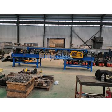 Quality Balance Eccentric Leaf Spring Vibratory Conveyor For Natural Crumb Rubber for sale