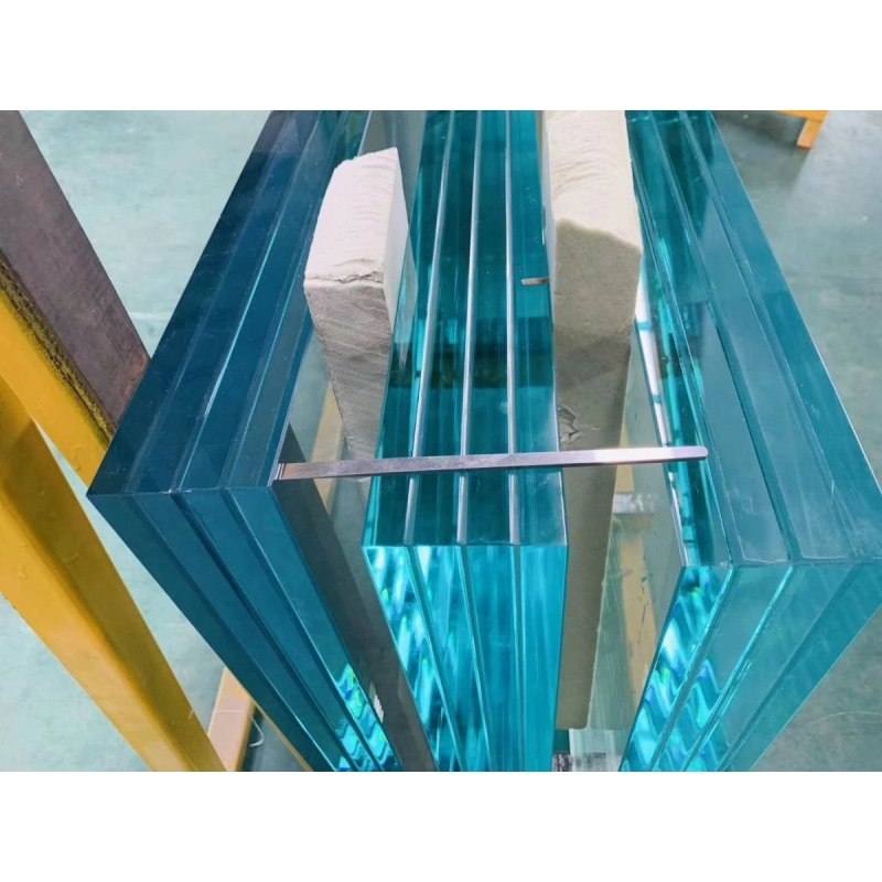 21.52mm Tempered Security Construction Hurricane Proof Bulletproof Toughened Laminated Glass