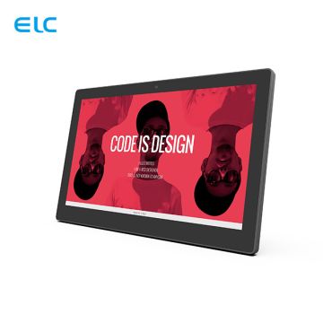Quality 15.6 Inch Android 8.1 Wall Mount LCD Display RJ45 NFC POE LCD Monitor for sale