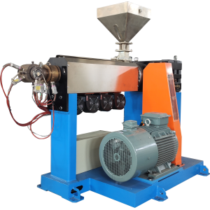 Quality 15-45kg/H Extrusion Output Peek Extruder with 40-60 Rpm Screw Speed and 350°C for sale